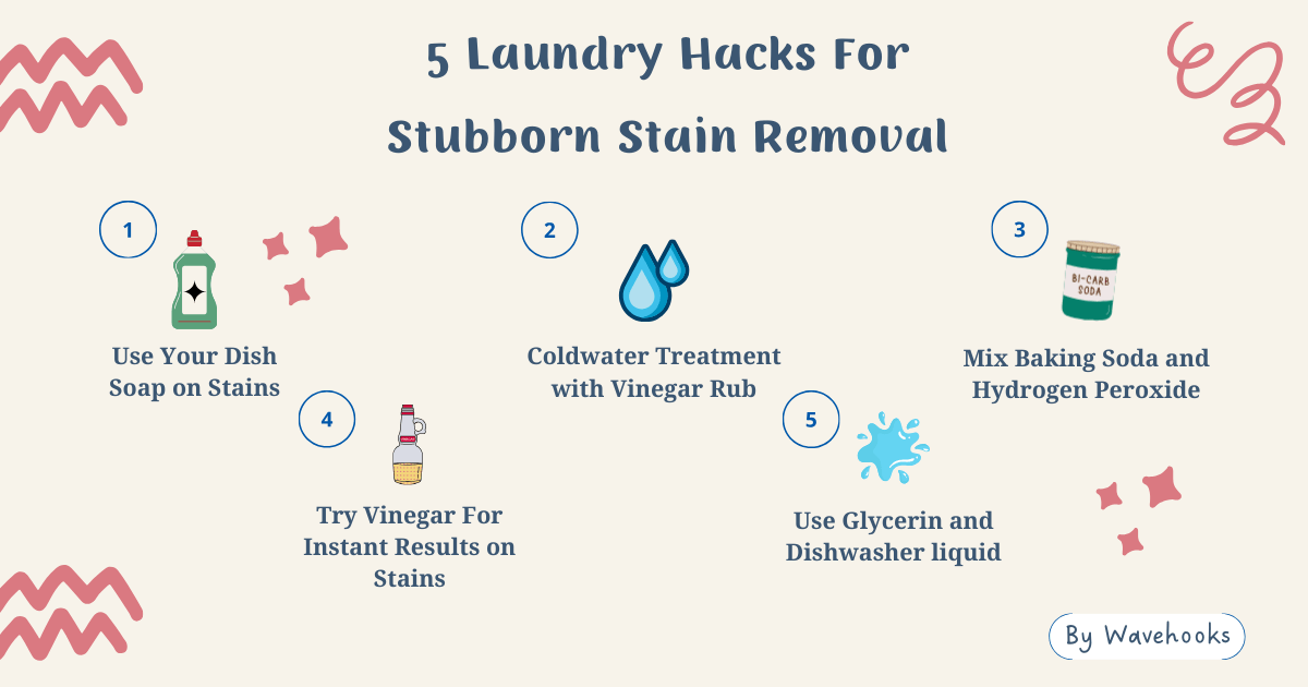 How To Remove Stubborn Stains From Clothes 5 Special Hacks
